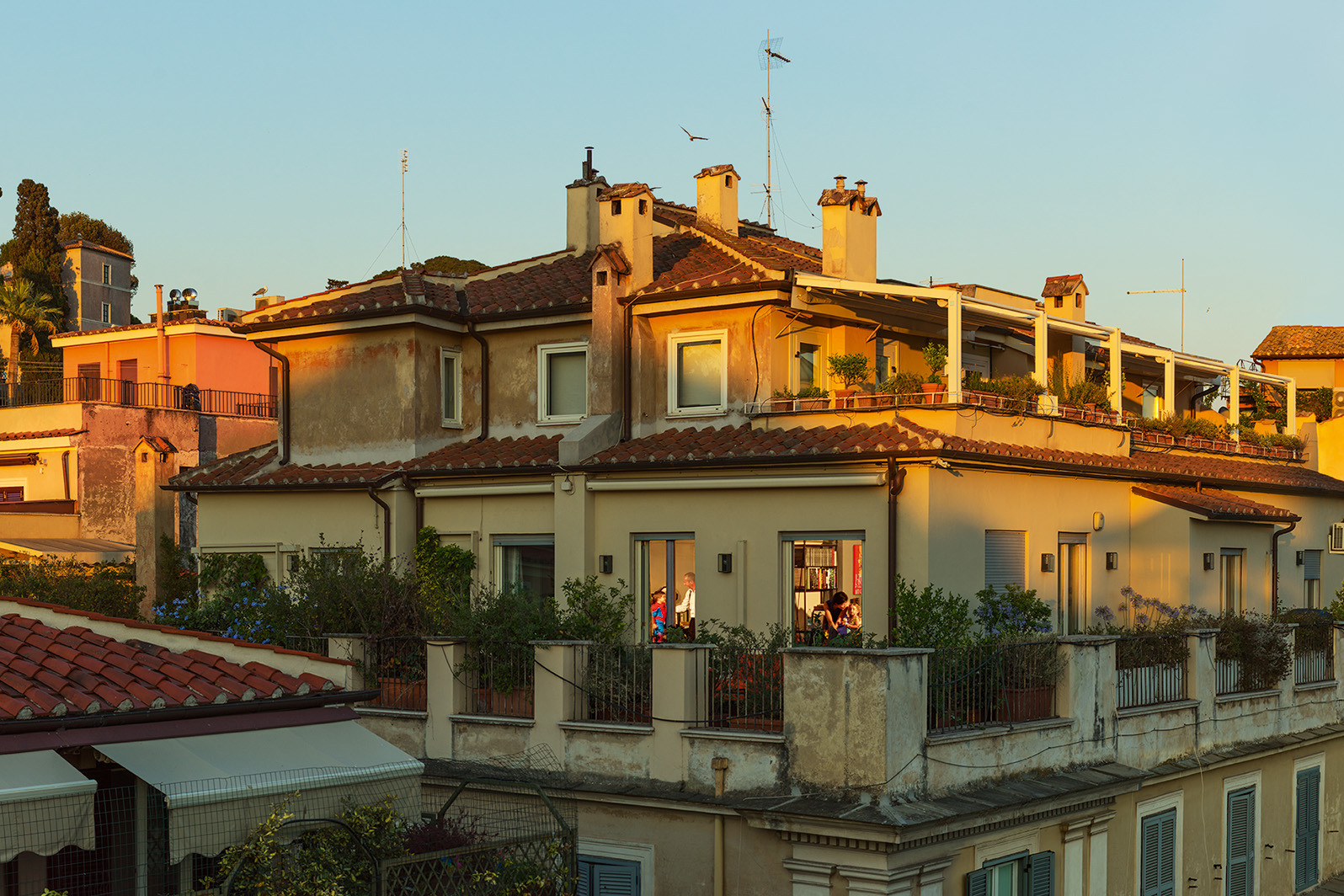 The Private Lives of Italians, as Seen Through Their Windows
