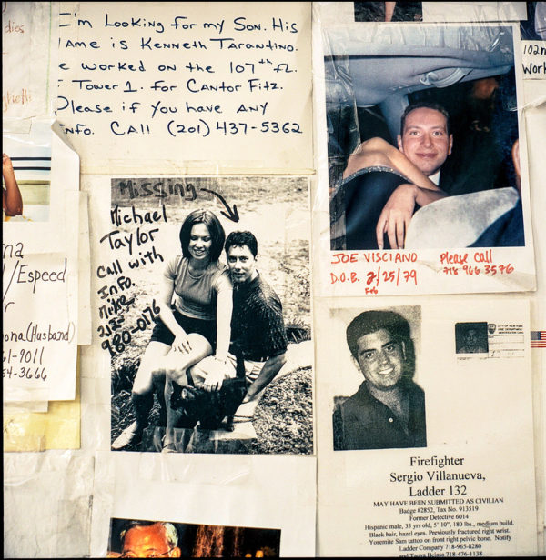 A Photographer's Heartbreaking Images of the 9/11 "Missing" Posters