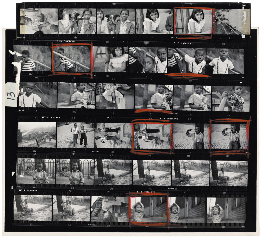 Number 13 from the Pittsburgh contact sheet book. | Aperture