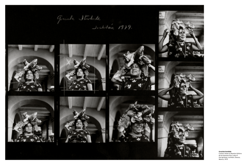 Lesson 16 Thumbnail Graciela Iturbide Contact sheet of Our lady of the ...